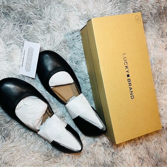 Lucky Brand | Shoes | New Lucky Brand Emmie Ballet Leather Flats | Poshmark